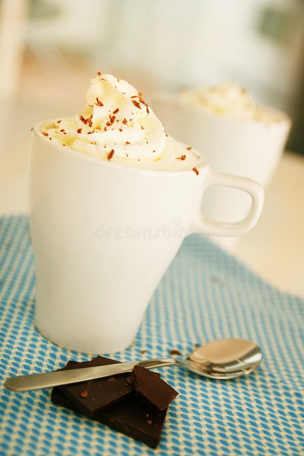 Chocolate break stock photo. Image of glass, cocktail - 12232802