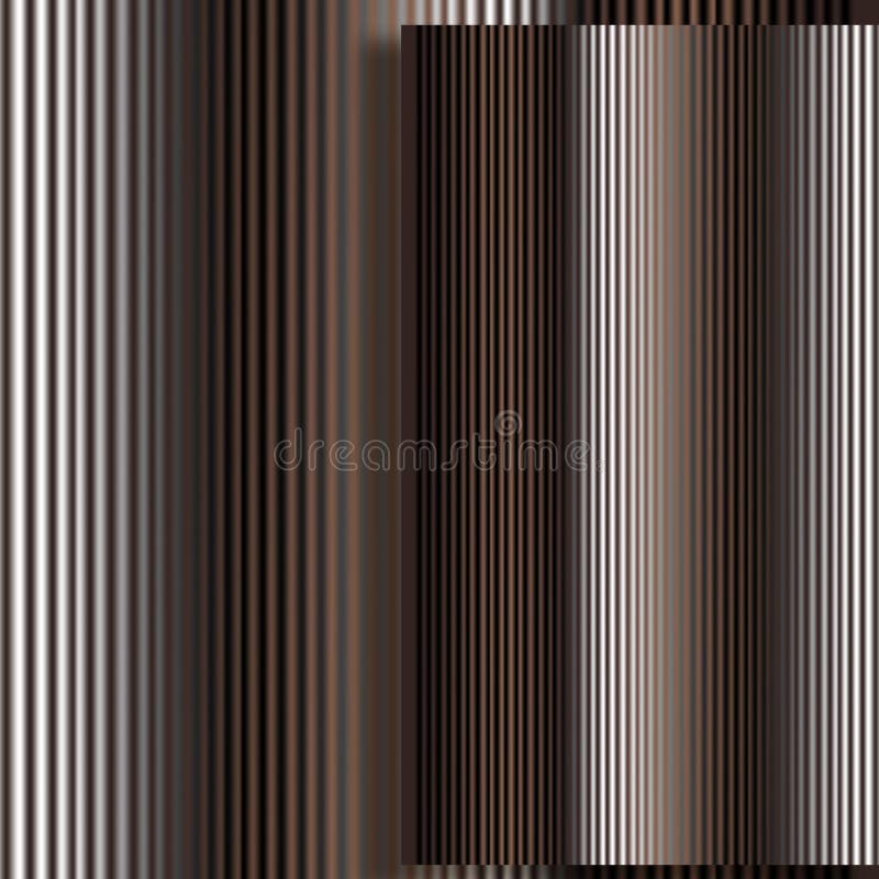 Chocolate Brown Gradient Background with Thin Vertical Stripes. Stock ...