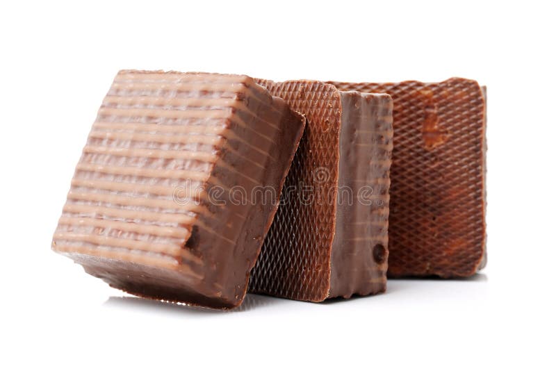 Brown Waffle Pattern. 3D Rendering Stock Image - Image of cross ...