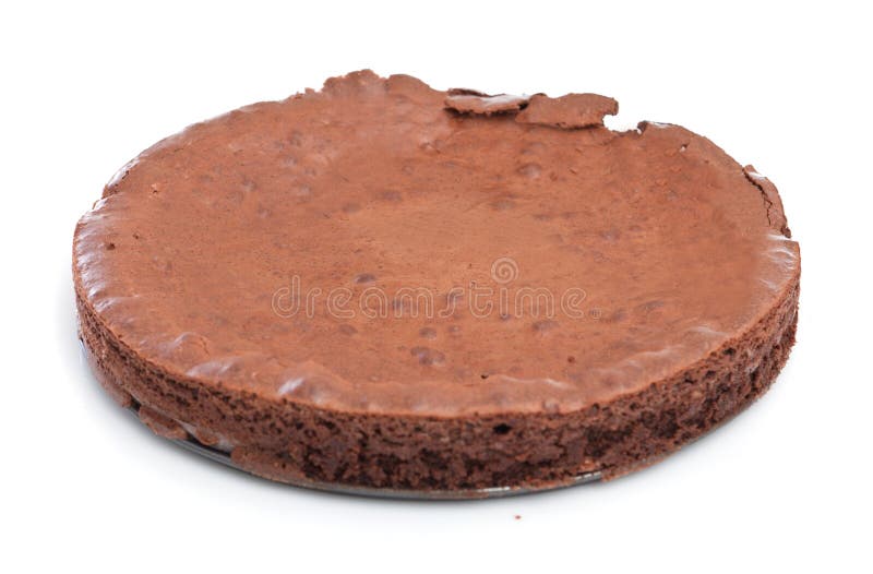 Brownie Cake with Raspberries Stock Photo - Image of life, indulgence ...