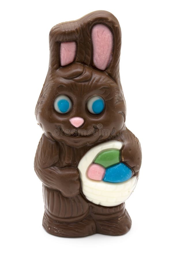 Chocolate Bunny stock image. Image of sugar, brown, copy - 4595071