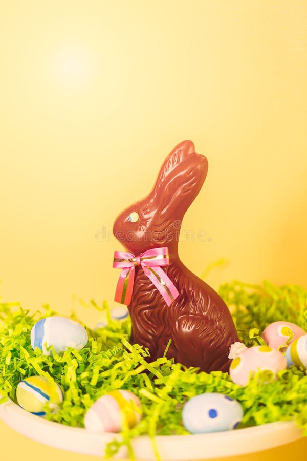Chocolate bunny stock image. Image of dessert, easter - 88391209