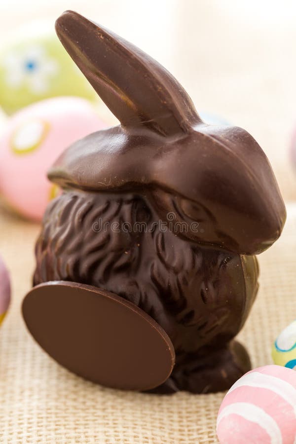 Chocolate bunny stock image. Image of sweets, bunny, sugary - 38799765