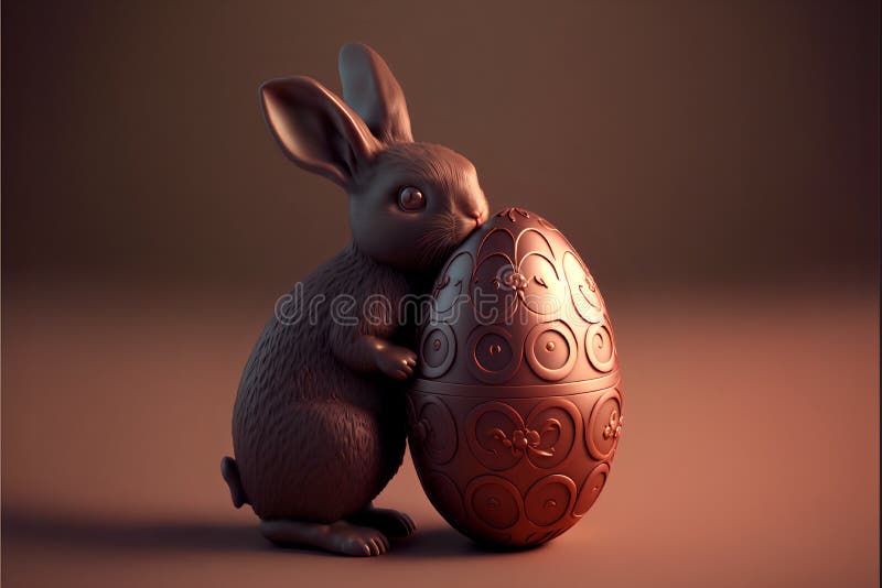 Bunny Eating Chocolate Stock Illustrations – 181 Bunny Eating Chocolate ...