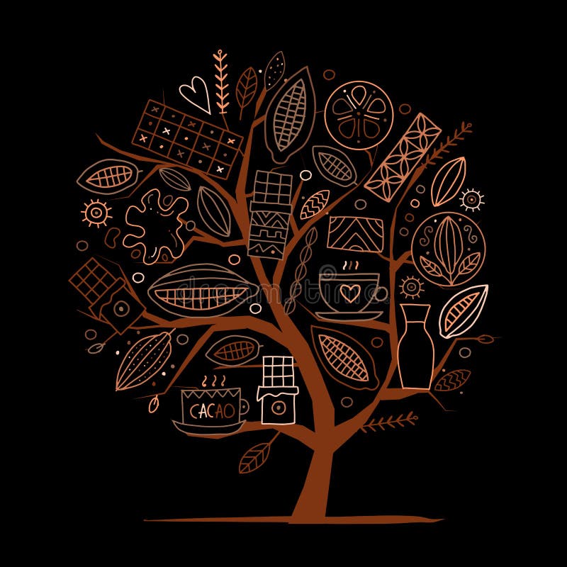 Choco Tree Stock Illustrations – 302 Choco Tree Stock Illustrations ...