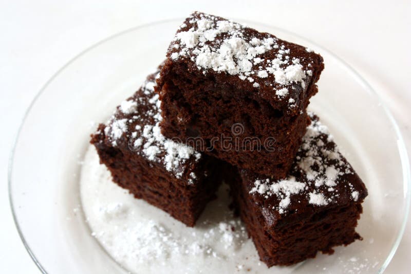 Chocolate Cake stock photo. Image of dark, bakery, squares - 20239152