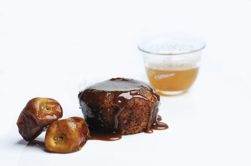 Chocolate Cake for Arabic Coffee Stock Photo - Image of dessert ...