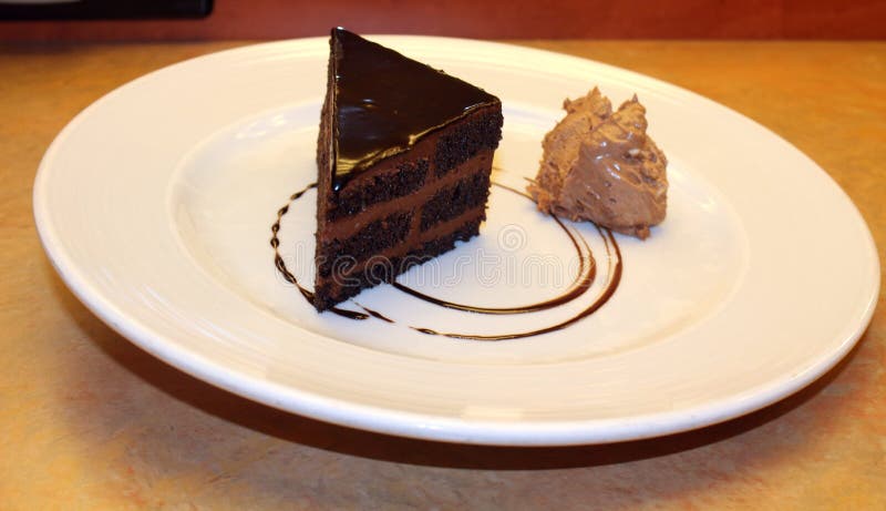Chocolate Cake stock photo. Image of gourmet, chocolate - 40763950