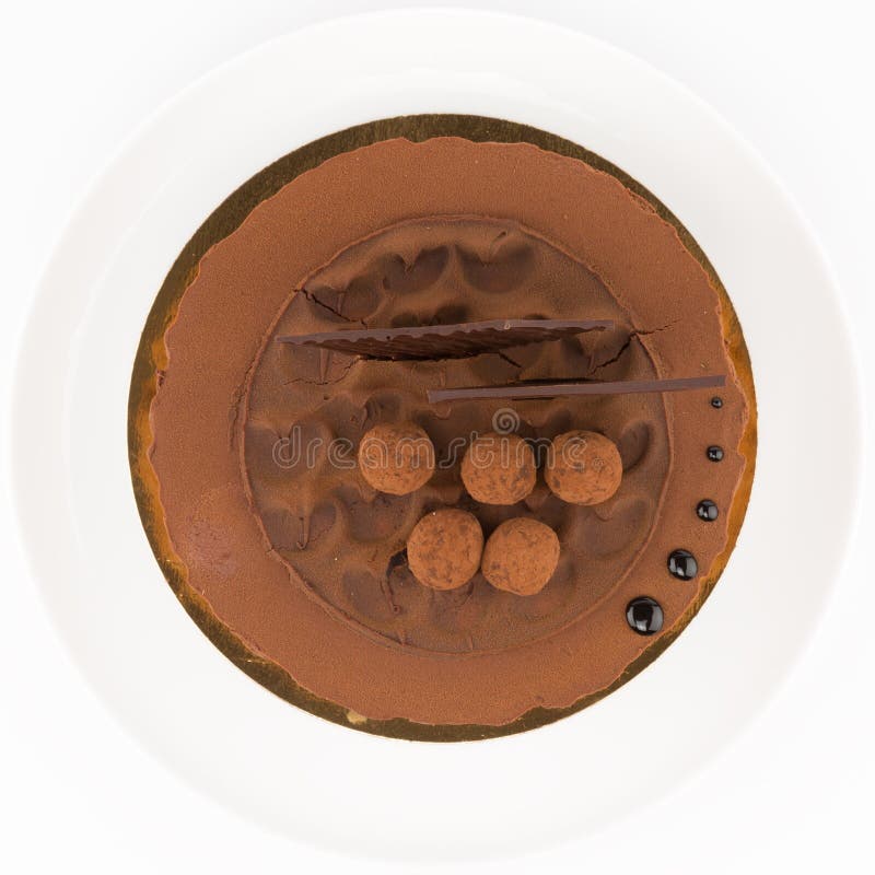 Chocolate cake stock image. Image of gourmet, baking - 40841983