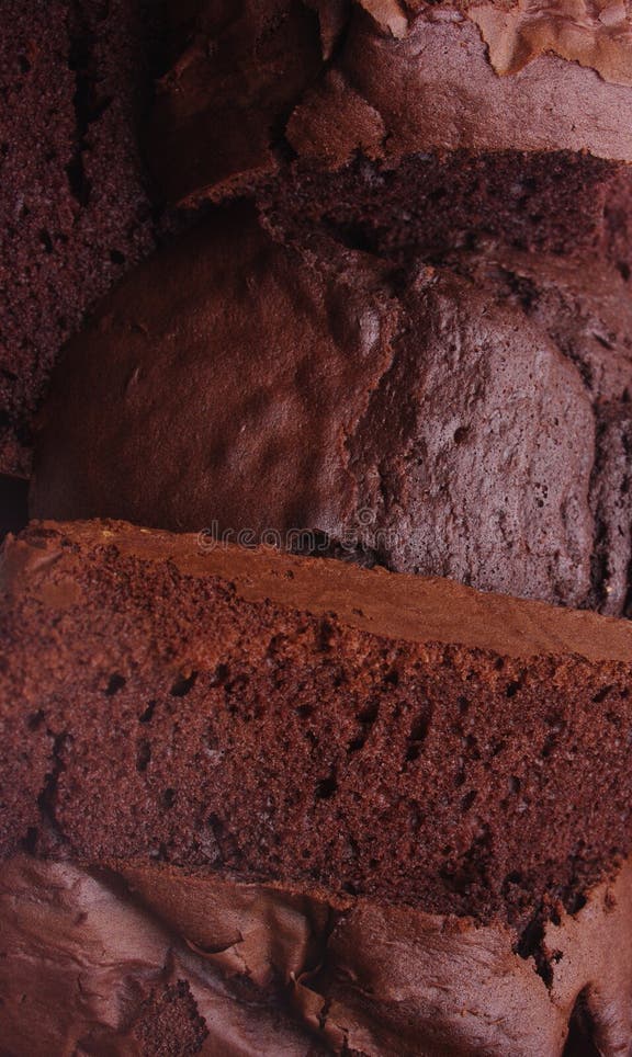 Chocolate cake texture stock image. Image of food, dessert - 9924377