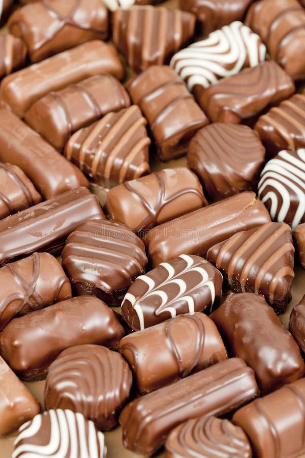 Chocolate candies stock photo. Image of candy, close - 151092104