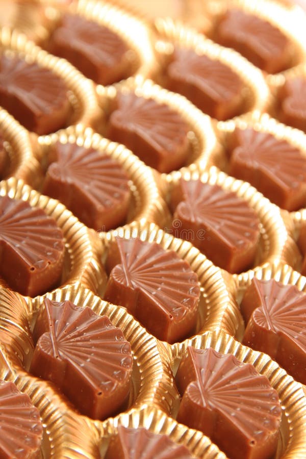 Chocolate candies stock photo. Image of tasty, close - 17437952