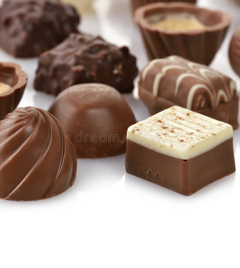 Chocolate Candies stock photo. Image of brown, treats - 27711776