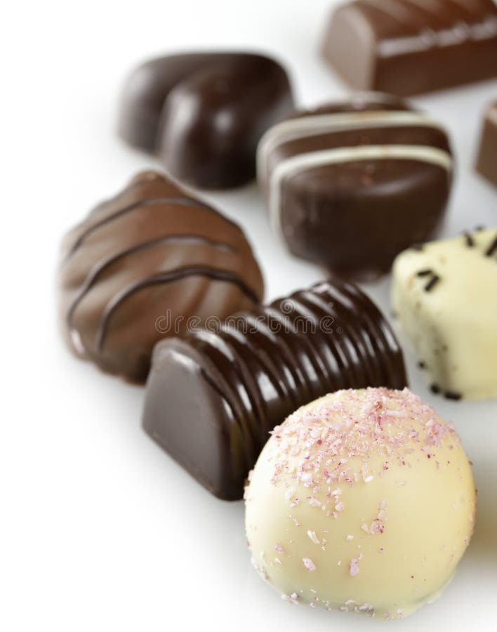 Chocolate Candies stock image. Image of food, sweet, unhealthy - 28556923