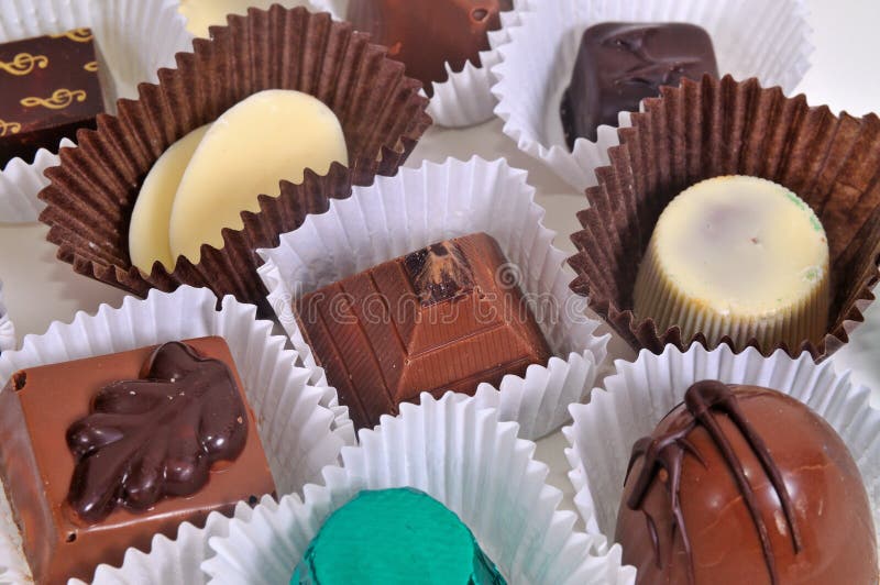 Chocolate Candies stock image. Image of delicious, food - 7971719