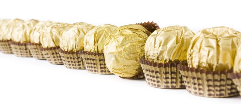 Chocolate candy line stock image. Image of background - 12092245