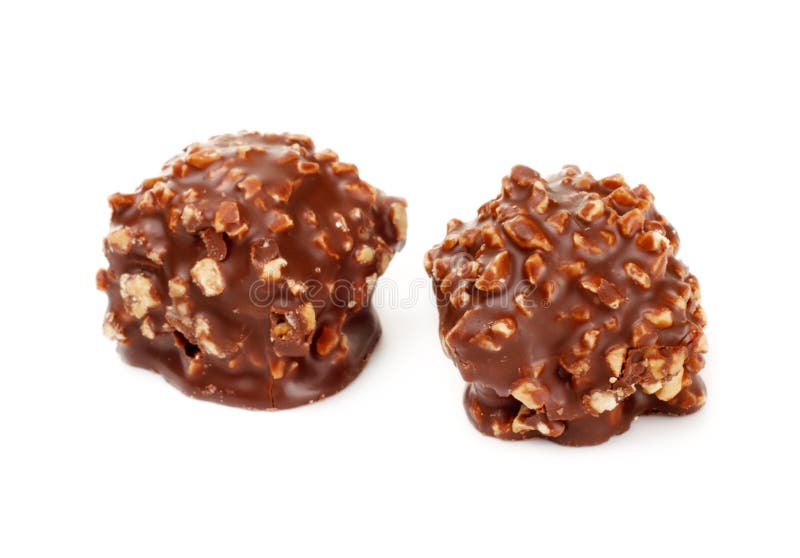 Chocolate candy with nuts stock photo. Image of milk - 17978314