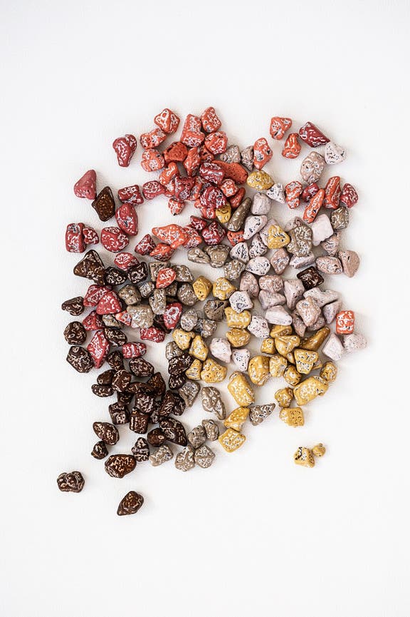 Chocolate Candy Pebbles. Yummy Sweets Collection Stock Image - Image of ...