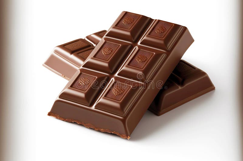 Chocolate candy piece stock illustration. Illustration of black - 272975735