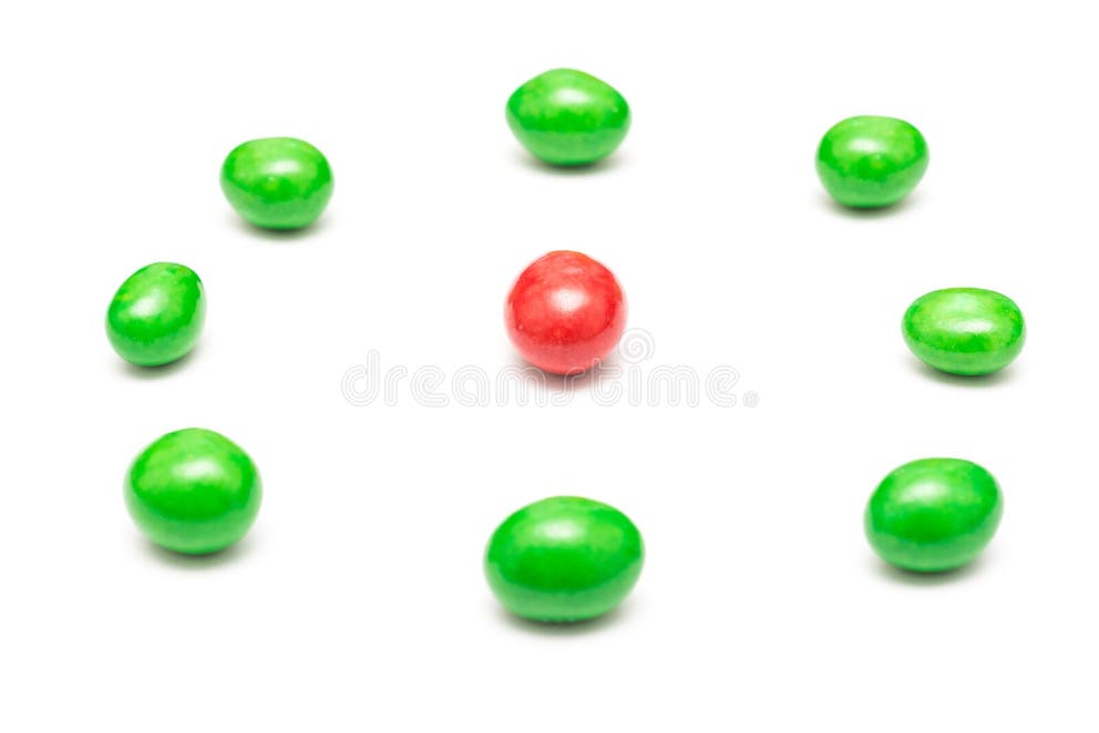 Chocolate Candy Team Leader Concept Stock Photo - Image of candies ...