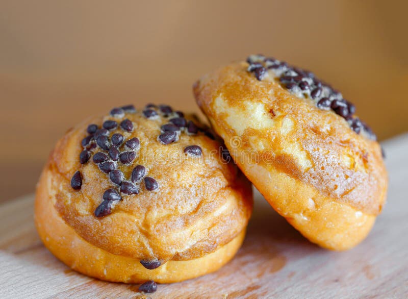 Chocolate chip buns stock photo. Image of healthy, chip - 87942484