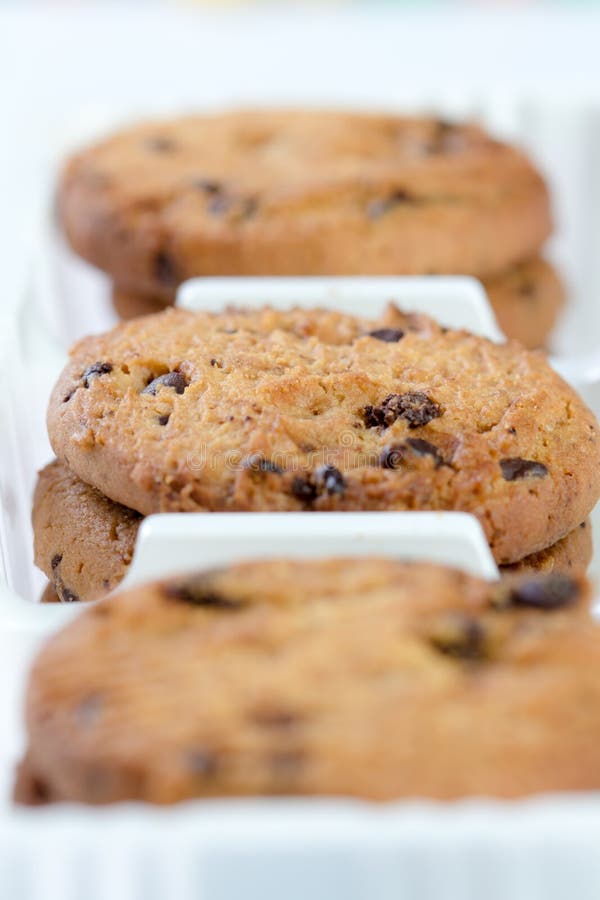Chocolate Chip Cookie stock photo. Image of food, biscuits - 52079150