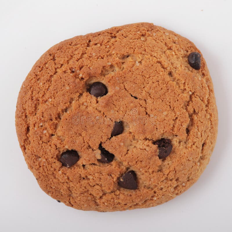 Chocolate Chip Cookies Background Texture Stock Photo - Image of food ...