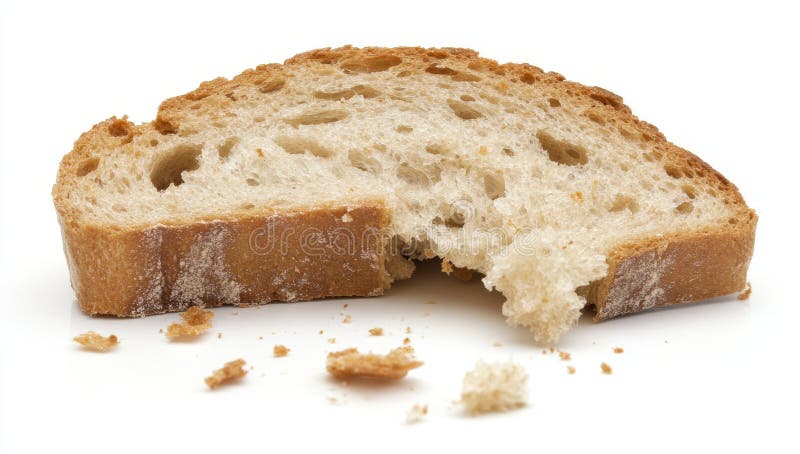 Chocolate Chip Cookies Broken Bread Rusks Isolated Crumbs White ...