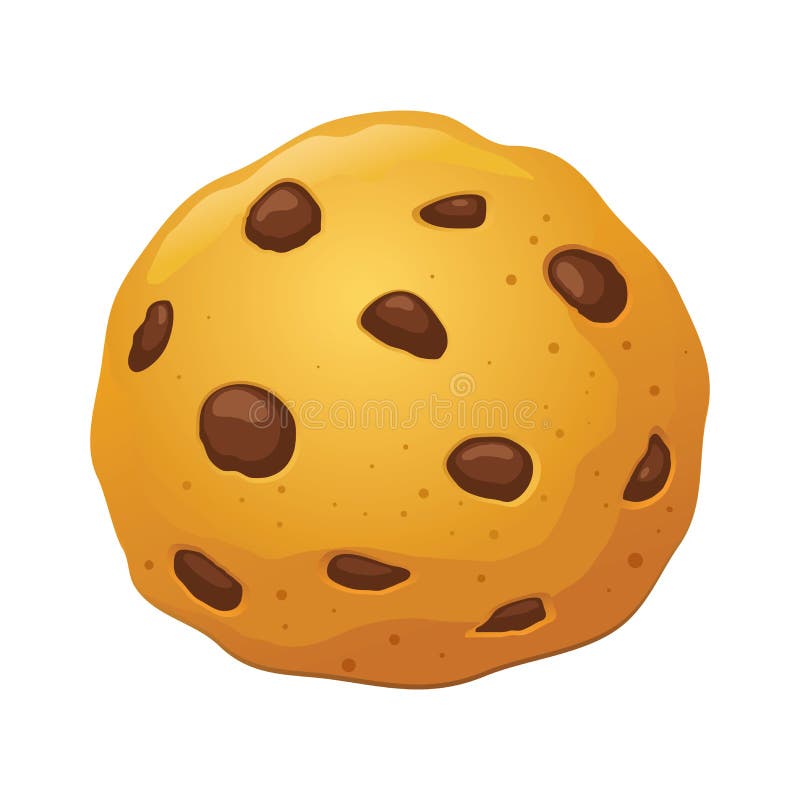 Chocolate Chip Cookie Vector