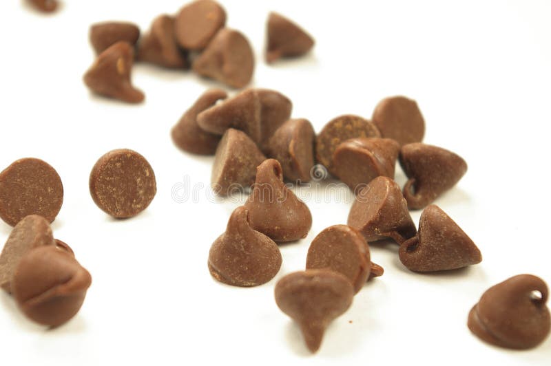 Chocolate chips stock photo. Image of chips, yummy, sweet - 876010