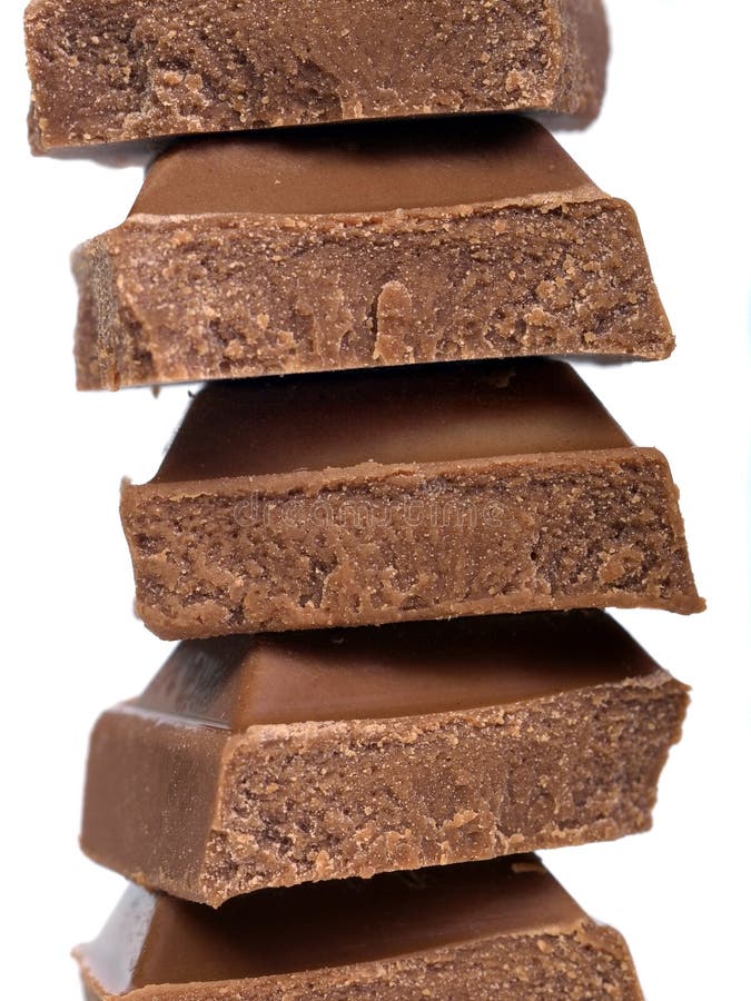 Chocolate chunks stock photo. Image of confectionary - 10980746
