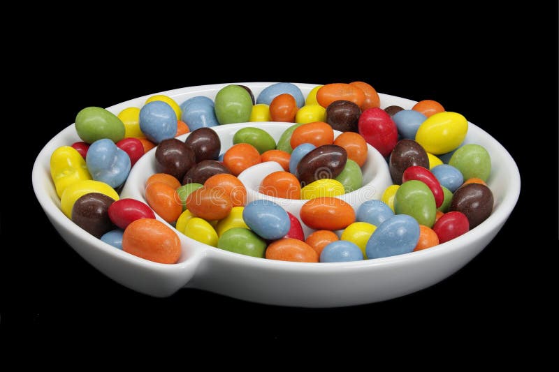 Chocolate coated peanuts stock image. Image of tasty - 28235453