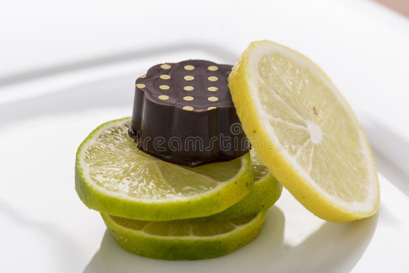 Chocolate with Colorfully Decoration Stock Image - Image of horizontal ...