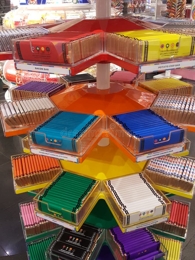 Chocolate colorido imagen de archivo editorial. Imagen de lugar - 206943154