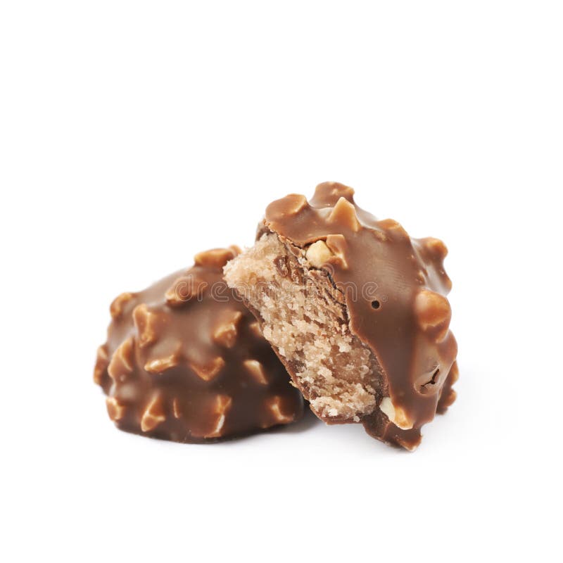 Chocolate Confection Candy Isolated Stock Photo - Image of serving ...