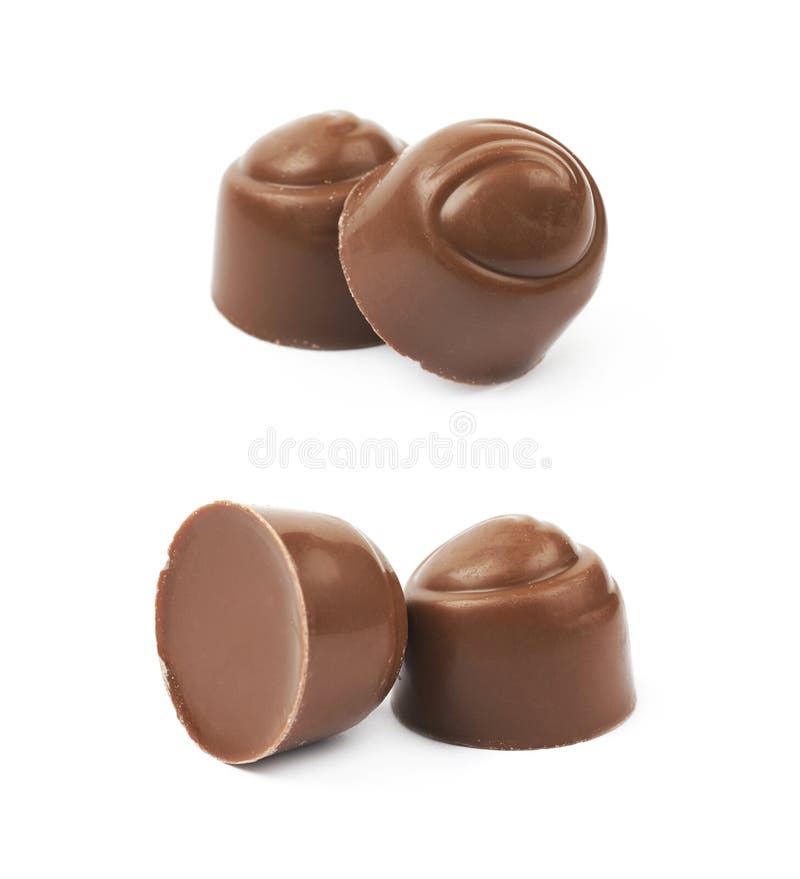Chocolate Confection Candy Isolated Stock Image - Image of colored ...