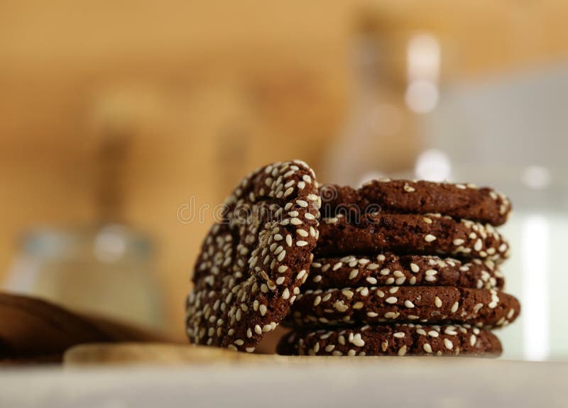 Dessert and Refreshments Chocolate Fondue Stock Image - Image of junk ...