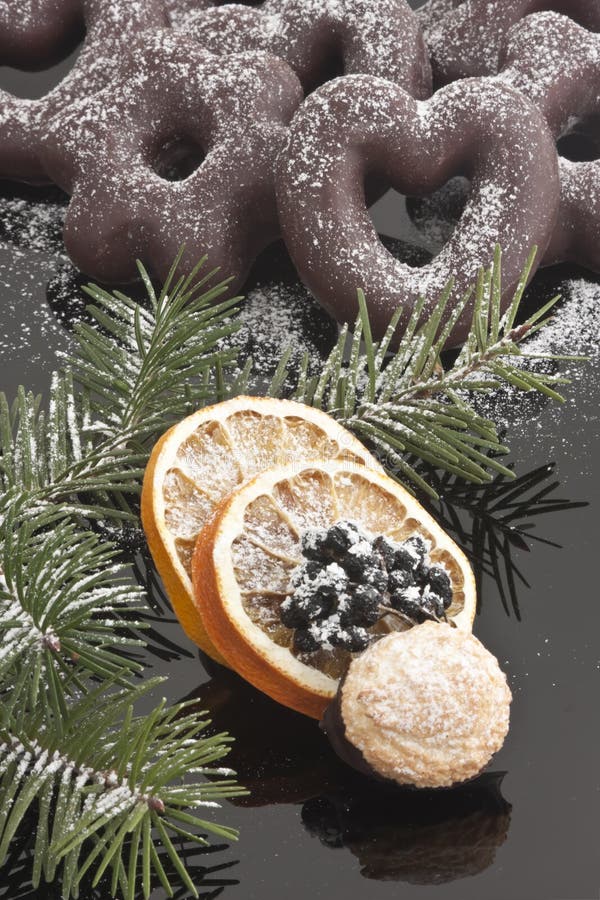 Chocolate Covered Gingerbread Stock Photo - Image of cake, closeup ...