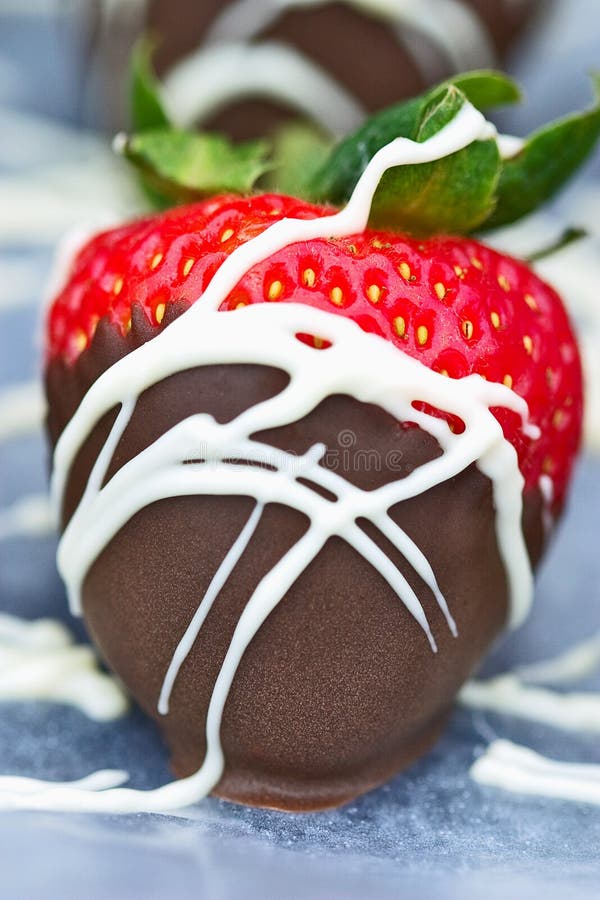 Chocolate Covered Strawberries Stock Image - Image of closeup, dipped ...