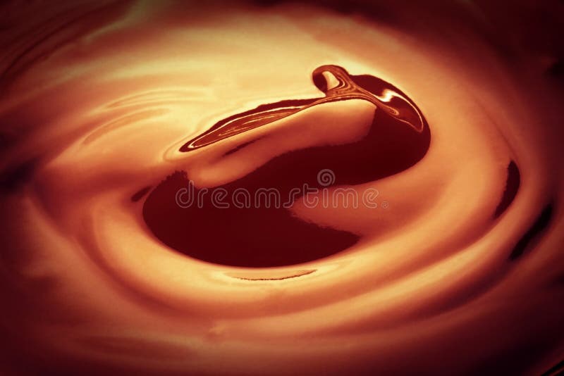 Chocolate cream stock image. Image of chocolate, smooth - 18833039
