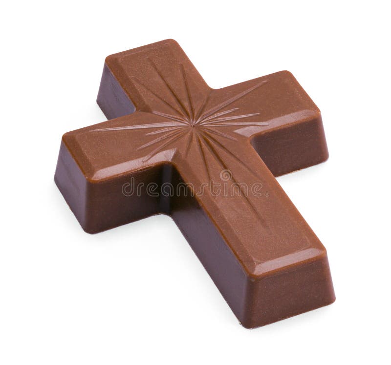 Chocolate Cross stock image. Image of food, christ, candy - 273787685