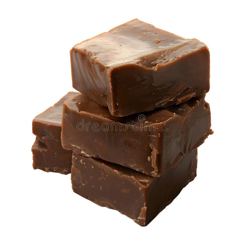 Chocolate Cubes Pile on Transparent Background - Ai Generated Stock ...