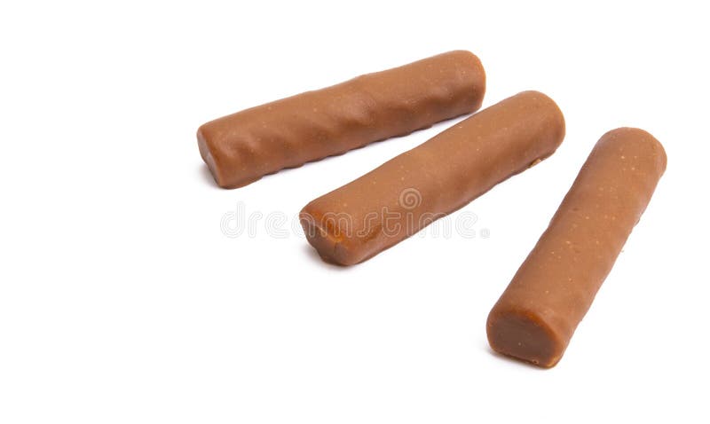 Chocolate curd isolated stock photo. Image of isolate - 195511138