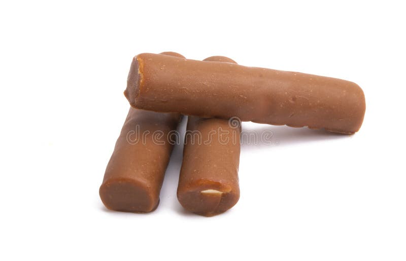 Chocolate curd isolated stock image. Image of glaze - 195511175