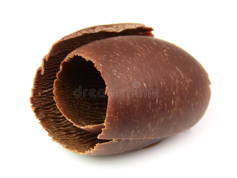 Chocolate curls stock image. Image of decoration, detail - 22908201