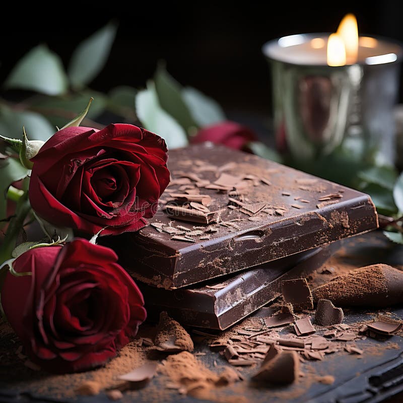 A Chocolate Day Scene with a Specific Theme, Such As the History of ...