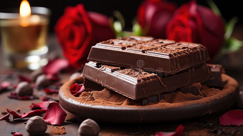 A Chocolate Day Scene with a Specific Theme, Such As the History of ...