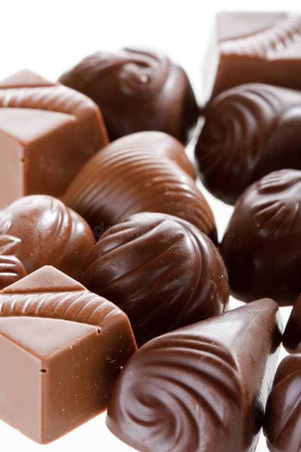 Chocolate dessert stock image. Image of gift, objects - 12517857