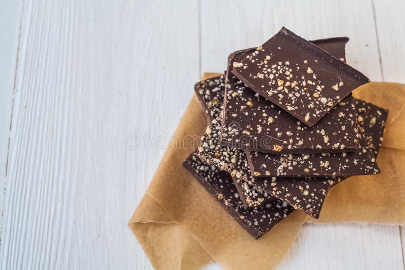 Chocolate with Different Additives Stock Photo - Image of candy, drink ...