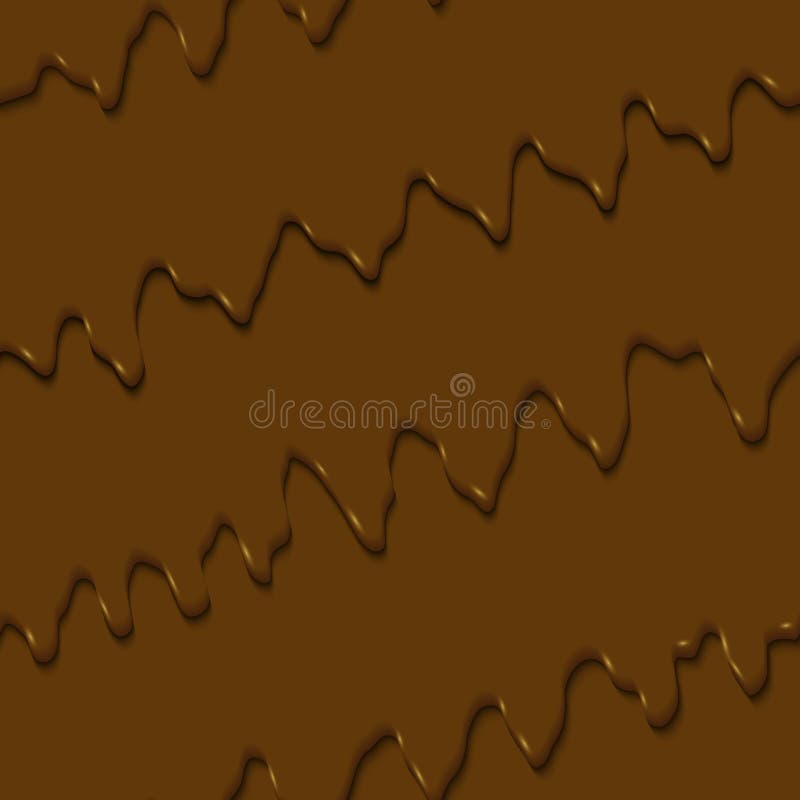 Chocolate Drips Seamless Pattern Stock Vector - Illustration of layers ...